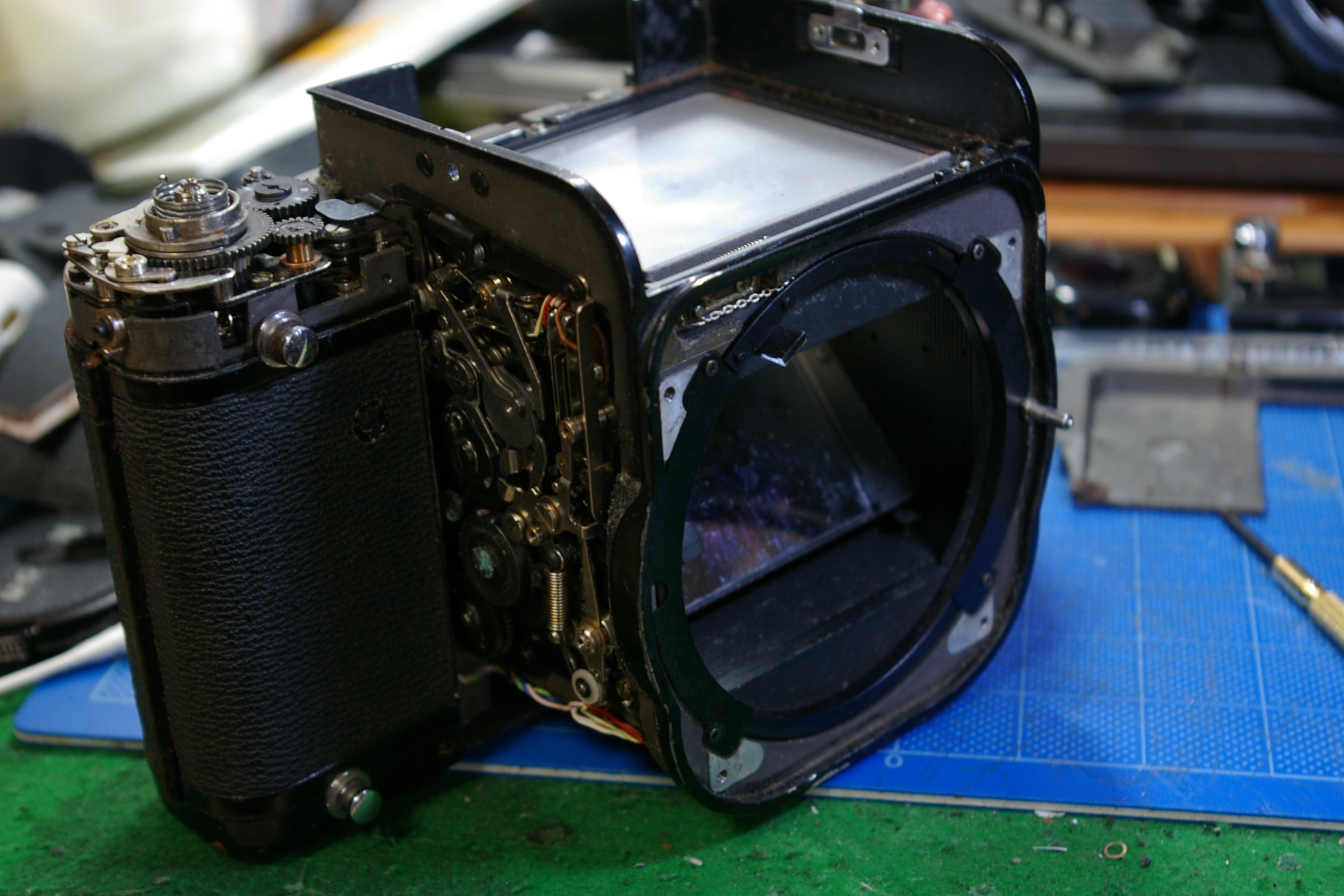バケペン PENTAX6×7 レストア記録 : カメラと写真が大好きな毎日 バケペン PENTAX6×7 レストア記録 : カメラと写真が大好きな毎日