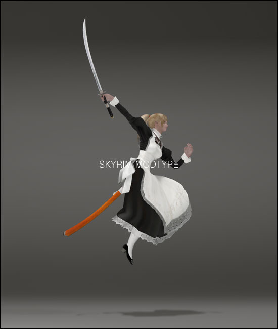 Freestyle katana MotionPack : SKYRIM MODTYPE