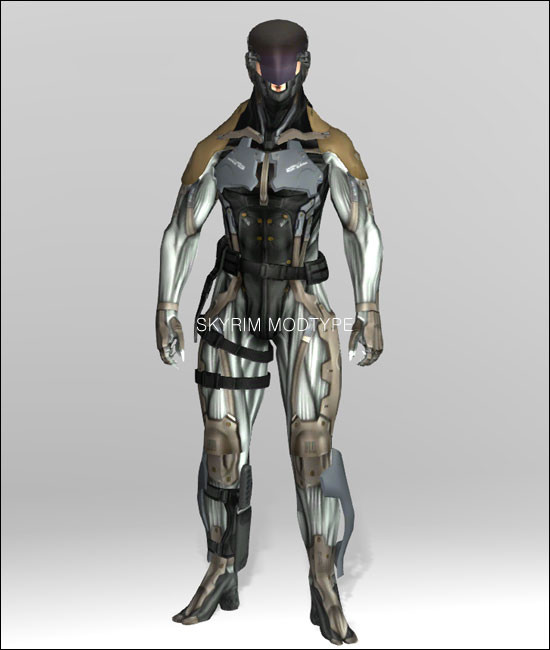 Skyrim MGS 雷電MOD : SKYRIM MODTYPE