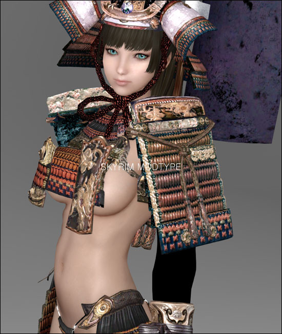 セクシーなサムライ装備MOD（Akabir Samurai） : SKYRIM MODTYPE