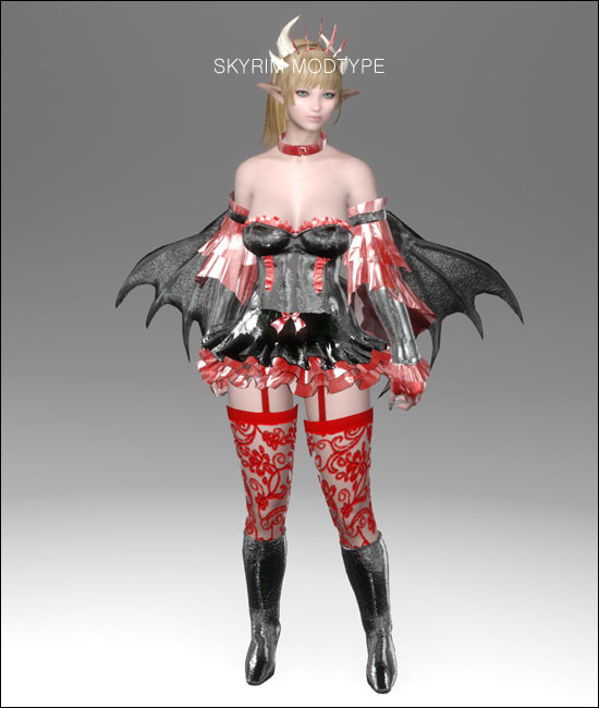Meridiana's Succubus Outfits : SKYRIM MODTYPE