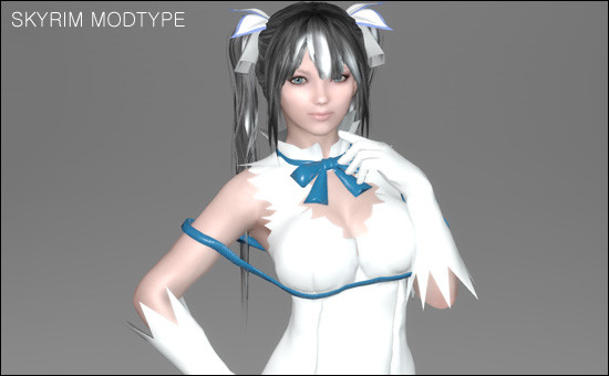 Hestia Outfit UNPB BBP : SKYRIM MODTYPE