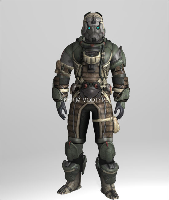 Deadspace 3 Legionary Suit : SKYRIM MODTYPE