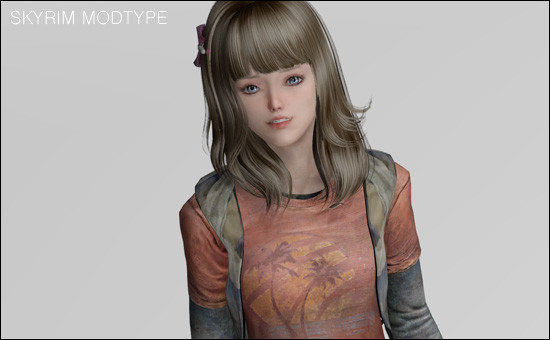 xuniana's Nessa Follower : SKYRIM MODTYPE