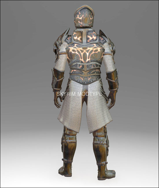 Knight of Dark Fire - Armor - Weapon - NPC : SKYRIM MODTYPE