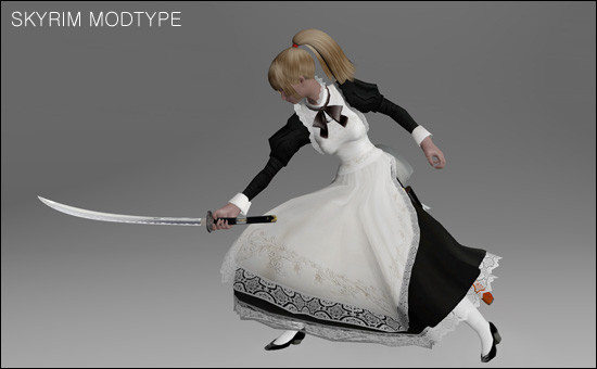 Freestyle katana MotionPack : SKYRIM MODTYPE