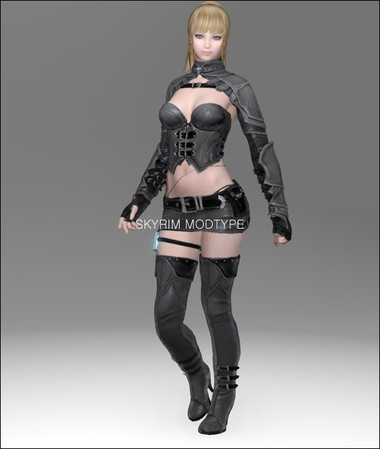TERA Rogue Set + Shockyy's Tumblr Gift : SKYRIM MODTYPE