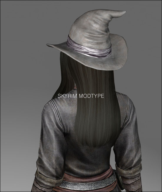 Zeb’s Witch Hat with Hair : SKYRIM MODTYPE