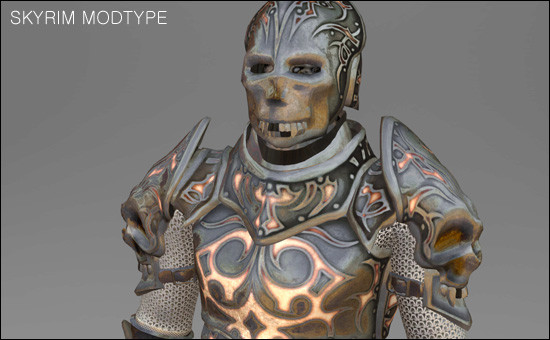 Knight of Dark Fire - Armor - Weapon - NPC : SKYRIM MODTYPE