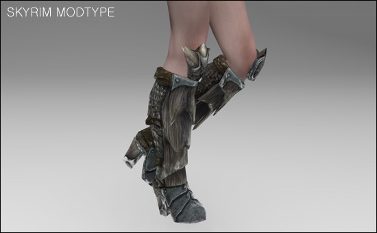 Kendo 2's High Heeled Boots : SKYRIM MODTYPE