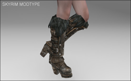 Kendo 2's High Heeled Boots : SKYRIM MODTYPE