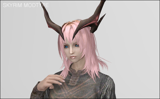 TERA Castanic Horns V2 : SKYRIM MODTYPE