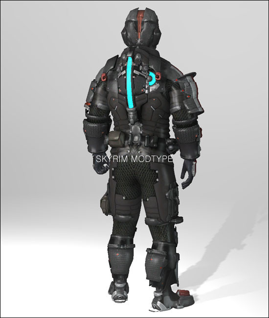 Deadspace N7 Suit : SKYRIM MODTYPE
