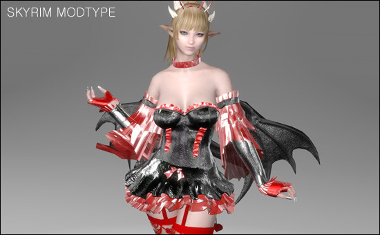 Meridiana's Succubus Outfits : SKYRIM MODTYPE