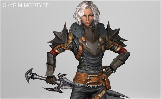 DragonAge Mage Hawke Armor - Remoded version : SKYRIM MODTYPE