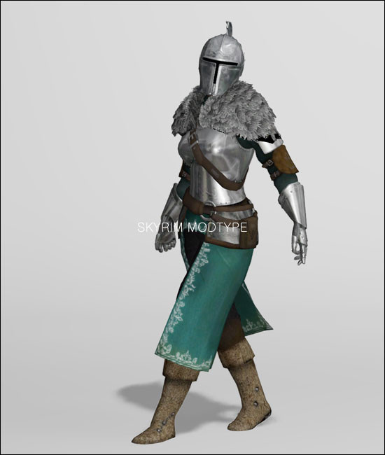 Dark Souls II Armor Set - Faraam Knight : SKYRIM MODTYPE