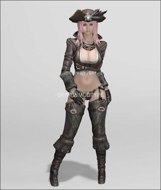TERA Pirate Castanic 7B Cleavage : SKYRIM MODTYPE