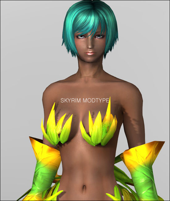 スカイリム 露出の高い踊り子のような衣装MOD : SKYRIM MODTYPE