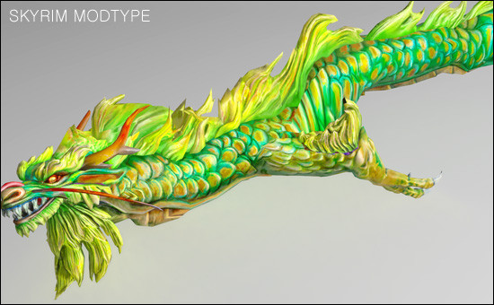 Chinese Dragons : SKYRIM MODTYPE