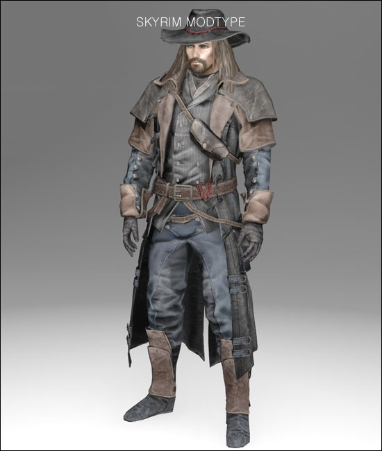Assassin's Creed Rogue Frontiersman outfit : SKYRIM MODTYPE