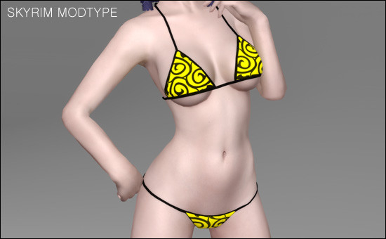 HDT bikini CBBE : SKYRIM MODTYPE
