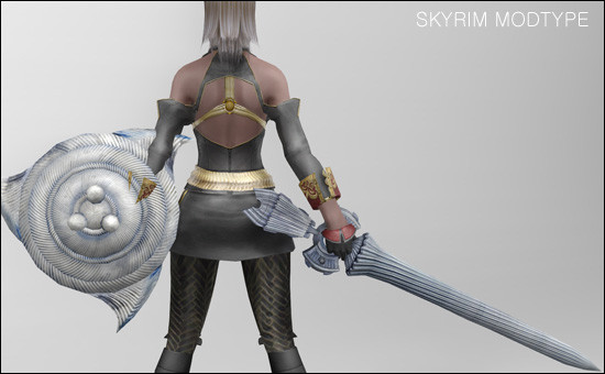 Valkyrian Lance (animated) : SKYRIM MODTYPE