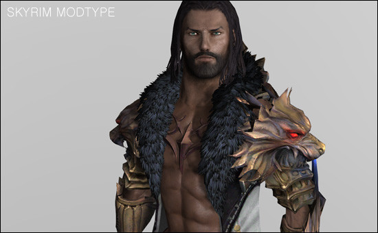 TERA 男性用装備MOD : SKYRIM MODTYPE