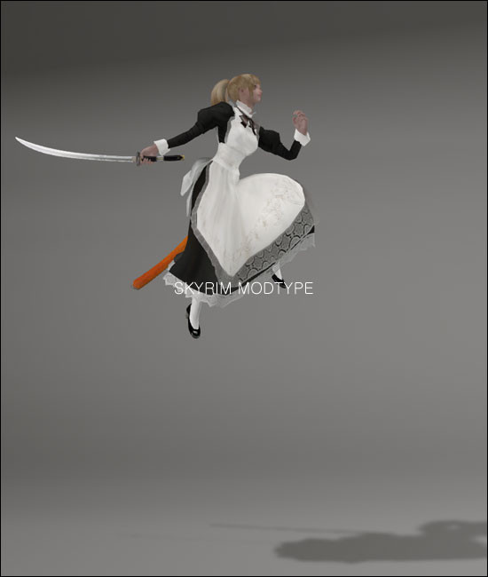 Freestyle katana MotionPack : SKYRIM MODTYPE