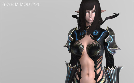 TERA 改変防具MOD : SKYRIM MODTYPE