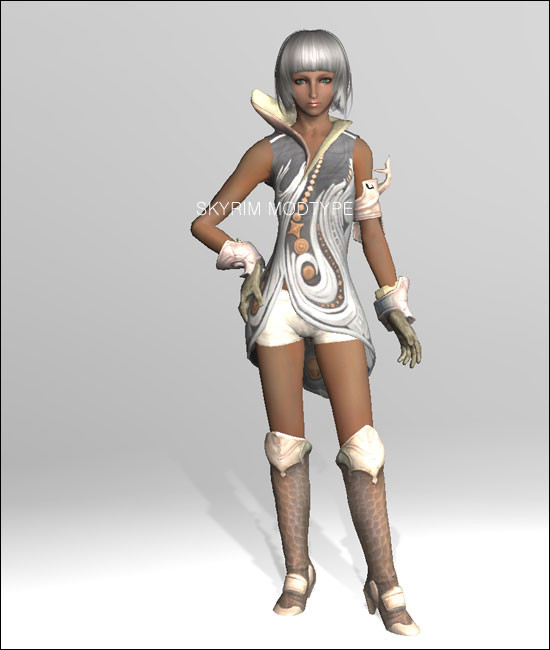 TERA Xianling set : SKYRIM MODTYPE