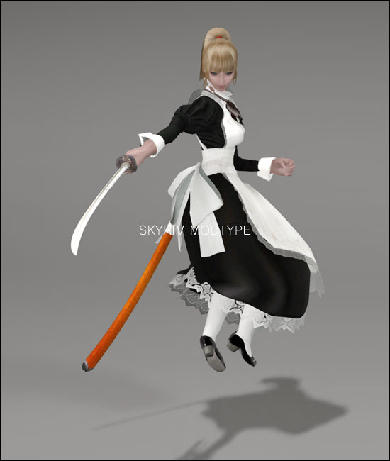 Freestyle katana MotionPack : SKYRIM MODTYPE