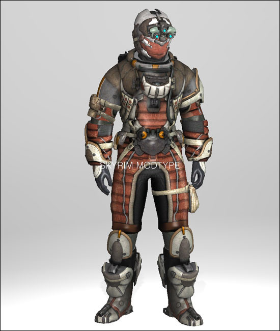 Deadspace 3 Elite Suit : SKYRIM MODTYPE