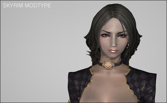 TERA髪型MOD : SKYRIM MODTYPE