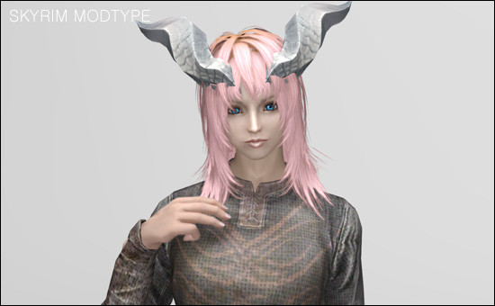 TERA Castanic Horns V2 : SKYRIM MODTYPE