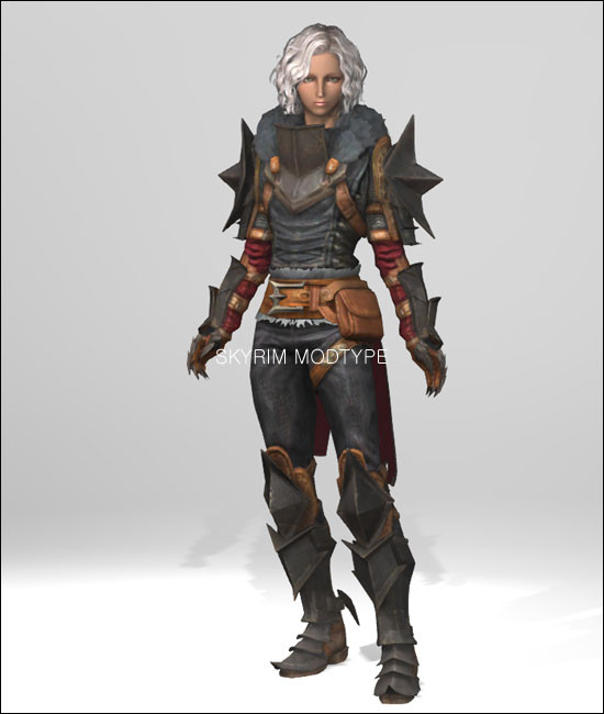 DragonAge Mage Hawke Armor - Remoded version : SKYRIM MODTYPE