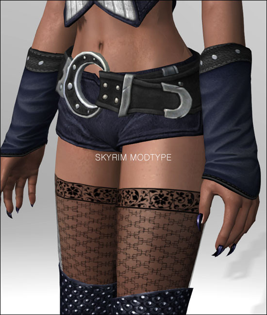 スカイリム TERAマッシュアップ衣装MOD : SKYRIM MODTYPE