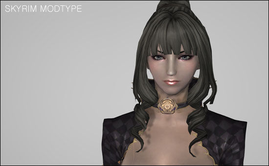 TERA髪型MOD : SKYRIM MODTYPE