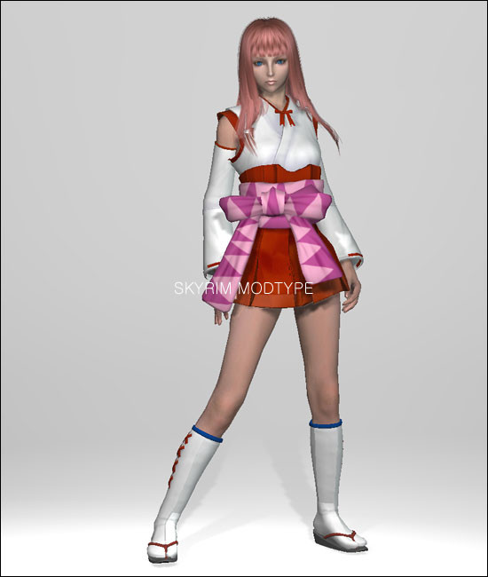 Fox 30 巫女服 : SKYRIM MODTYPE