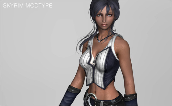 スカイリム TERAマッシュアップ衣装MOD : SKYRIM MODTYPE