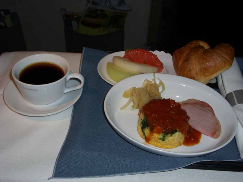 ユナイテッド航空のビジネス・クラス : 馬馬虎虎