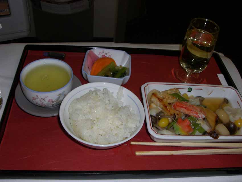 ユナイテッド航空のビジネス・クラス : 馬馬虎虎