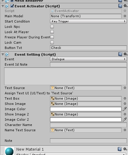 イベント : Unityアセット「Action-RPG Starter Kit」をいじるブログ