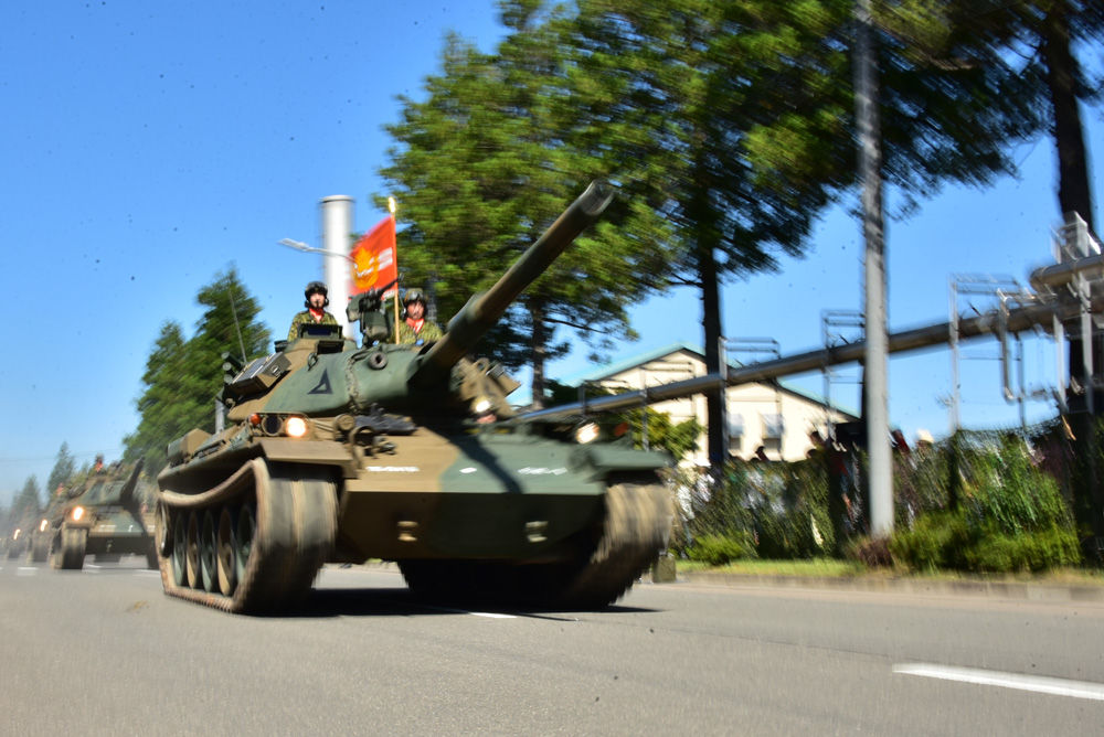 74式戦車 陸上自衛隊仙台駐屯地 2018年9月23日 : pitarouファミリーのブログ
