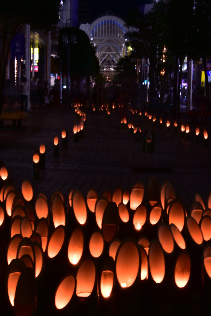 仙台竹灯り2018 一番町四丁目 8月13日 : pitarouファミリーのブログ