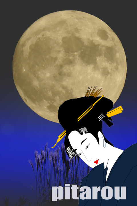 浮世絵 中秋の名月 10月4日 : pitarouファミリーのブログ