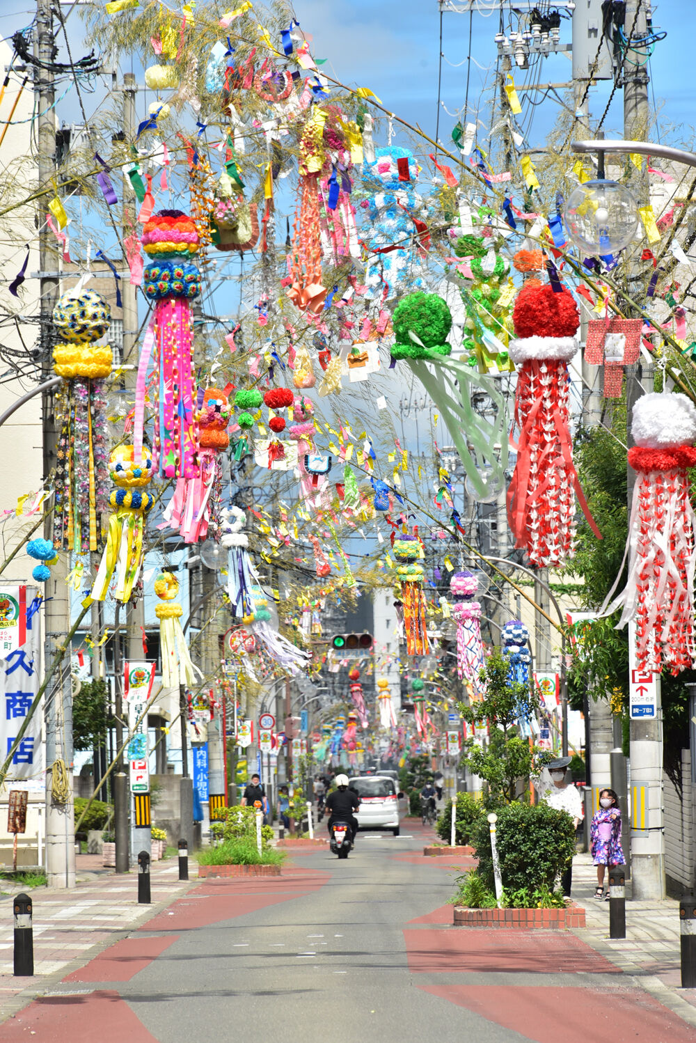 ＃1 仙台七夕 原町商店街の七夕 2021年8月7日撮影 : pitarouファミリーのブログ