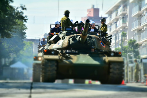 74式戦車2 陸上自衛隊仙台駐屯地 2018年9月23日 : pitarouファミリーのブログ
