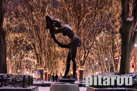 「水浴の女」せんだい光のページェント2021 2021年12月27日 : pitarouファミリーのブログ