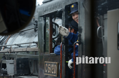 C6120号機が走った日 小牛田（こごた）到着 2013年6月29日撮影 : pitarouファミリーのブログ