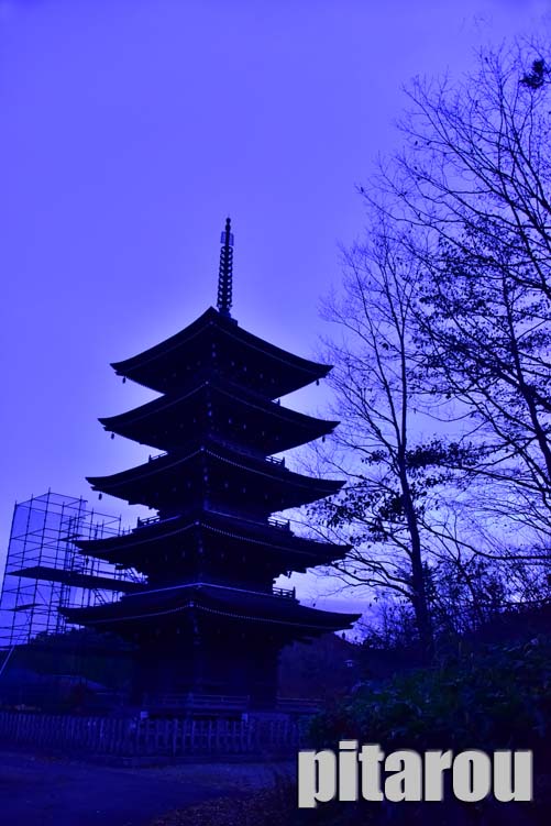 ＃7 浄土宗極楽山西方寺 五重塔 2019年11月 : pitarouファミリーのブログ